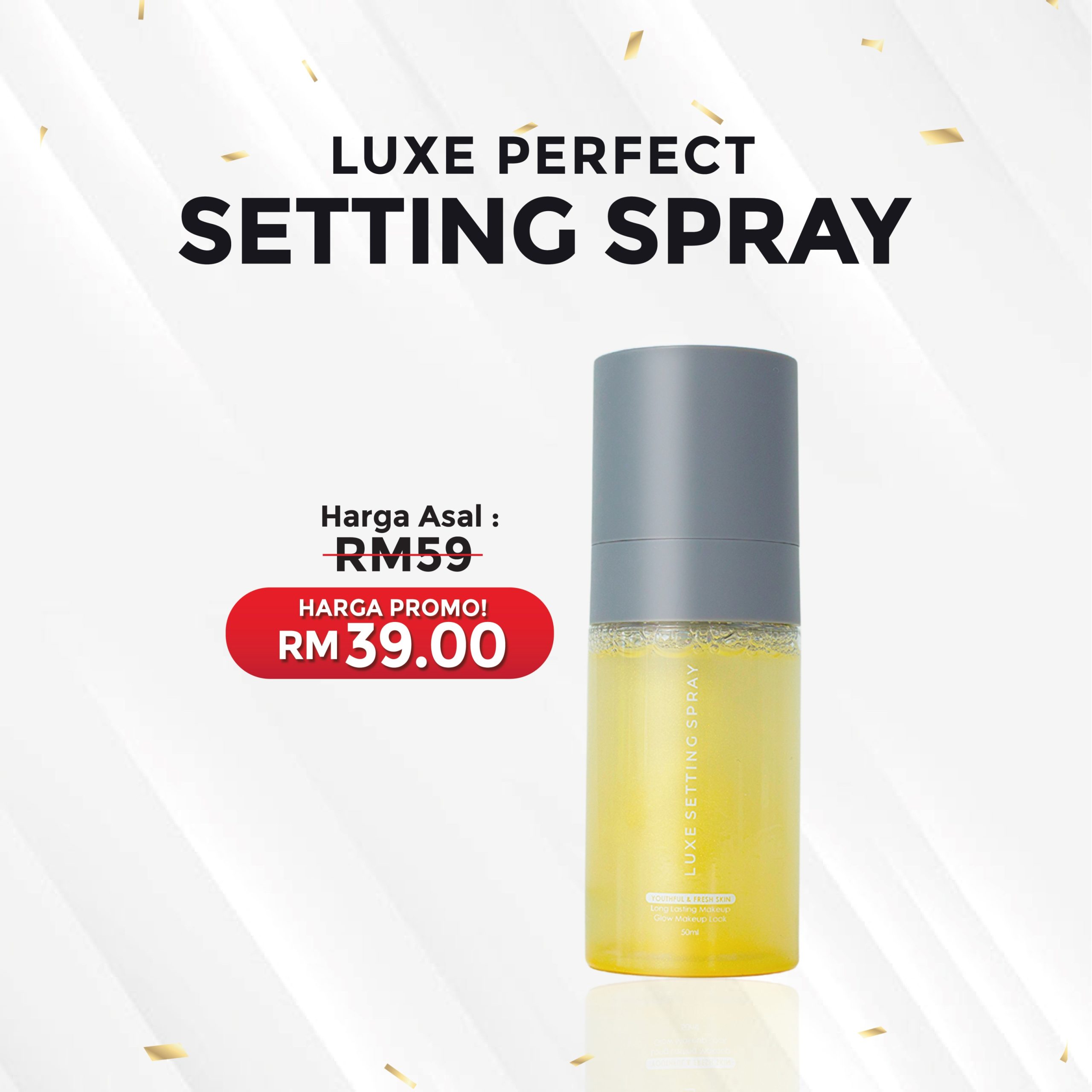 Luxe Setting Spray Sales
